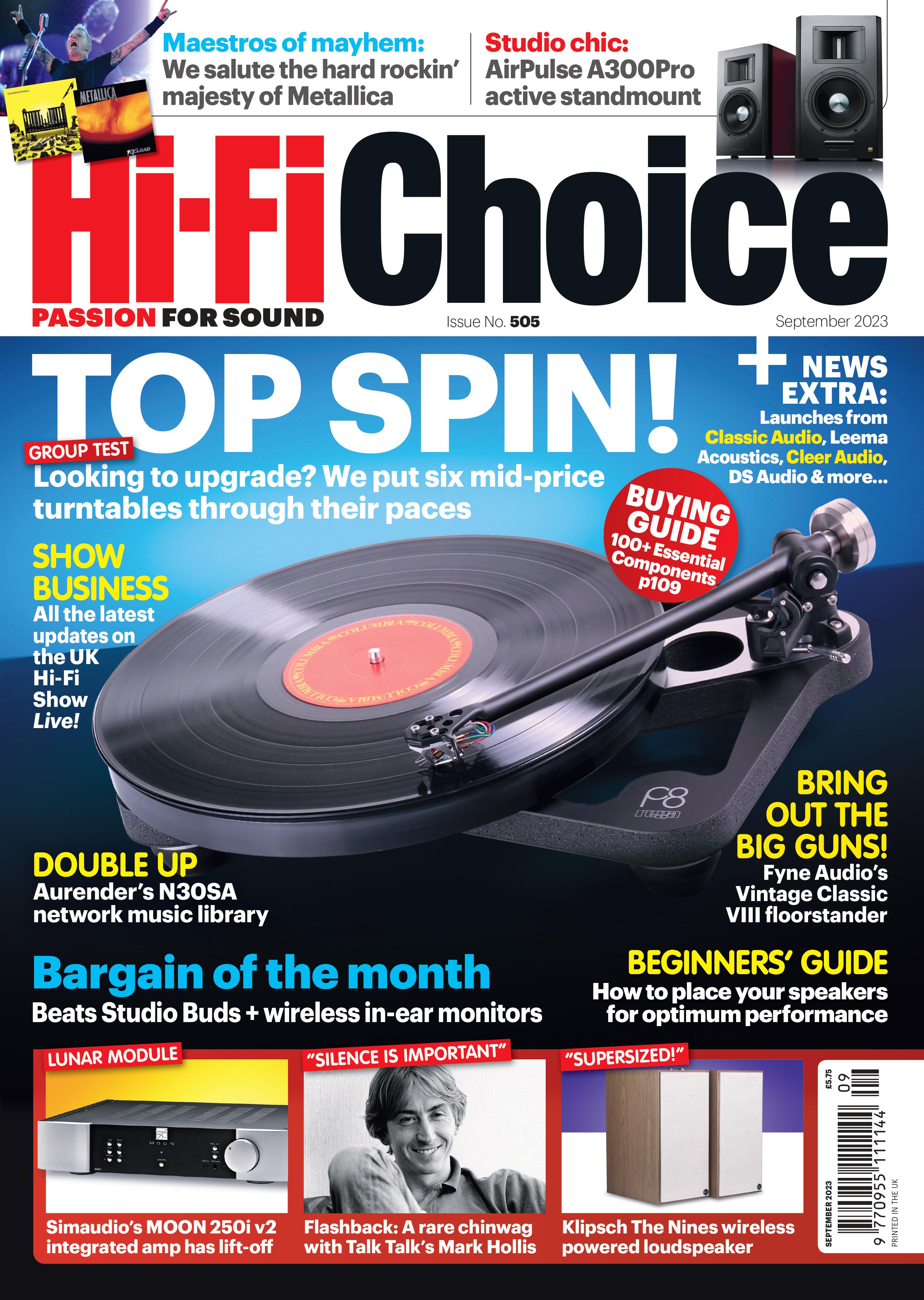 Hi-Fi Choice Features Planar 8 Center-Stage - The Sound Organisation
