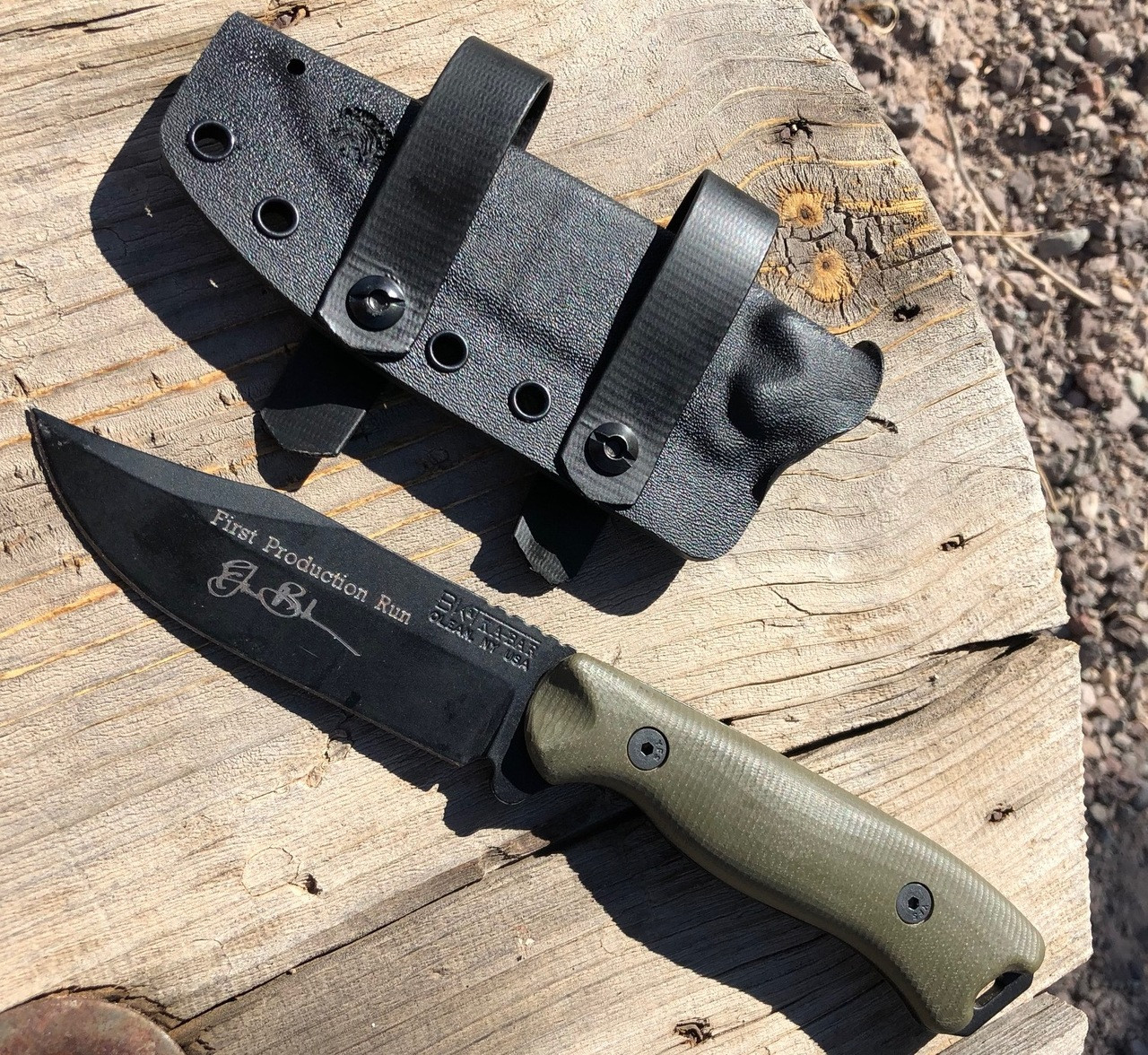 BK17 set for TKC (the knife connection) G10 handles - AZWELKE Custom ...