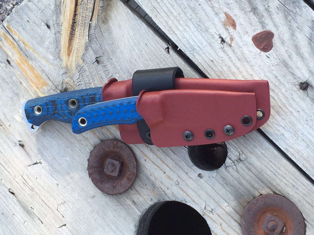Piggy-back set-up - AZWELKE Custom Kydex Sheaths