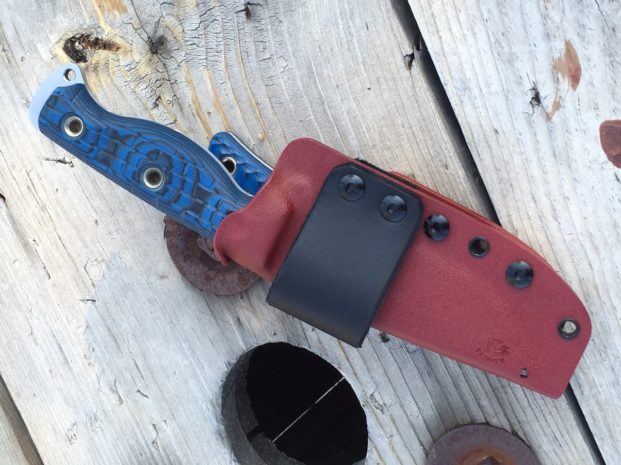 Piggy-back set-up - AZWELKE Custom Kydex Sheaths