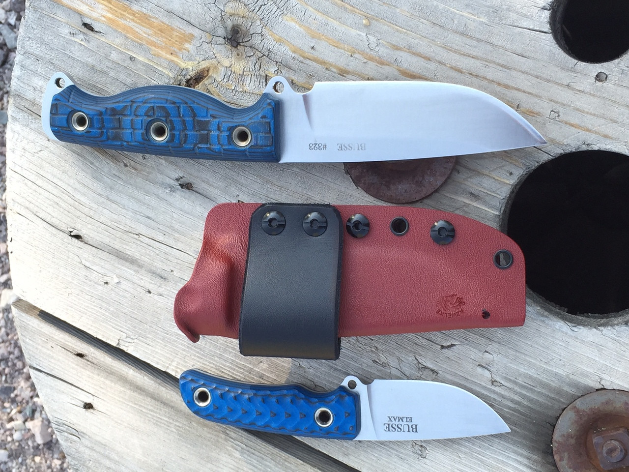 Piggy-back set-up - AZWELKE Custom Kydex Sheaths