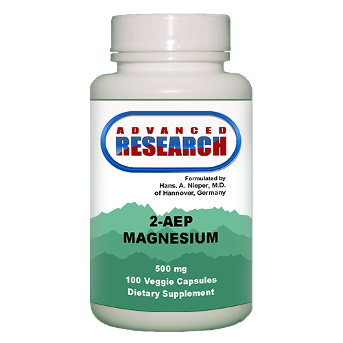 NCI Advanced Research 2-AEP Magnesium 100 Veggie Capsules