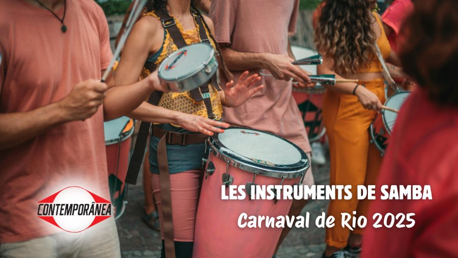 Les instruments rythmiques dans le défilé du Carnaval de Rio - Michel ...