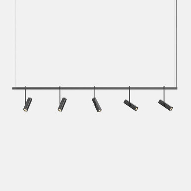 Highline 8’ 5 Spot Pendant Light | All Square Lighting