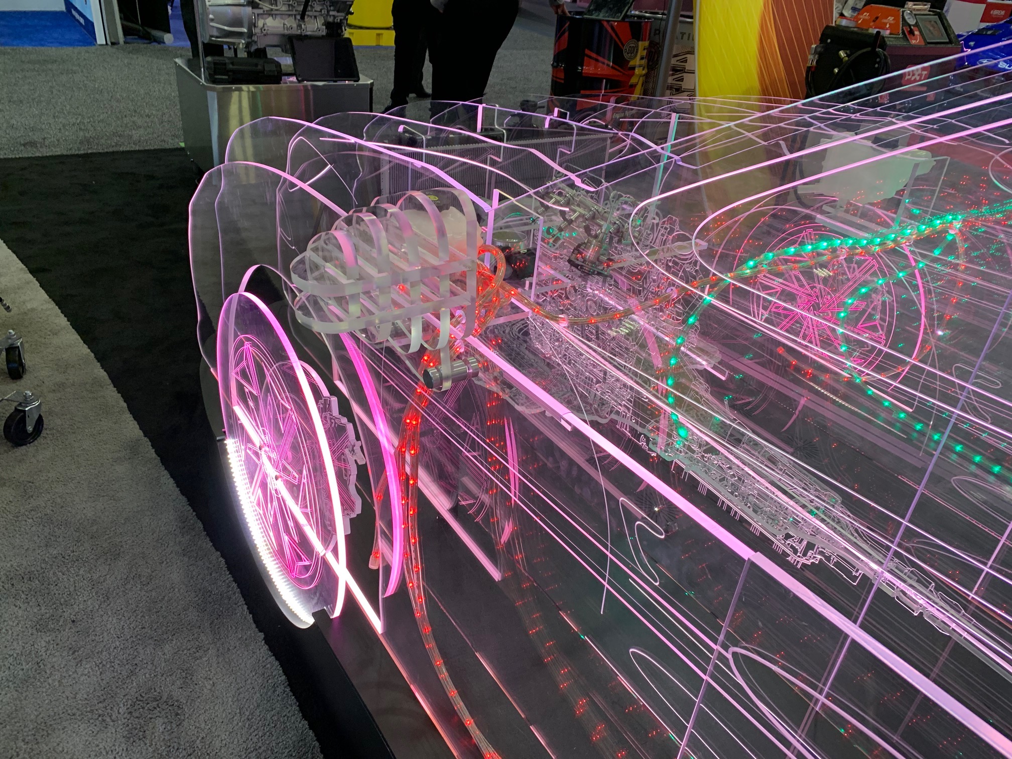 SEMA Show 2019 , Las Vegas , Nevada - Vent Tabs