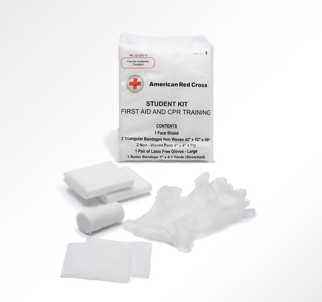 First Aid Training Bandaging