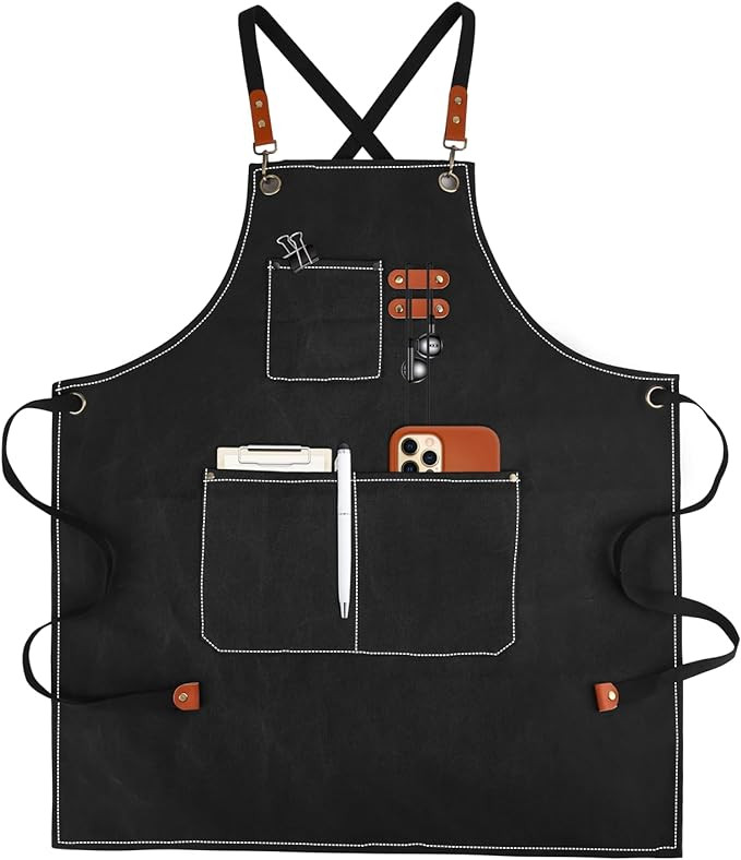 APRONPANDA Canvas Work Apron