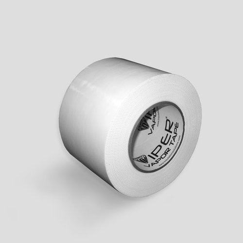 ISI Viper White Poly Seam Tape 4” x 180’ CS4180WTP - Case of 12 Minimum