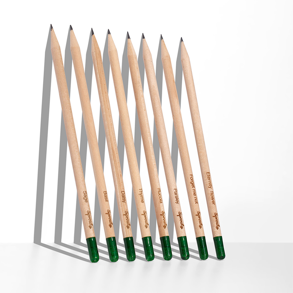 Sprout Pencil, Sustainable Plantable Graphite Lead-Free Pencil ...