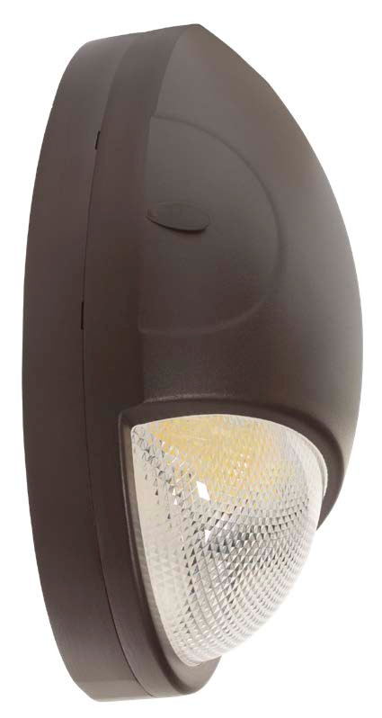 Maxlite 15W Guardmax Oval Wall Pack CCT Selectable 30K/40K/50K with ...