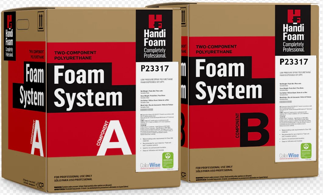 Handi-Foam HFO Refillable Low-Pressure Spray Polyurethane Foam Black ...