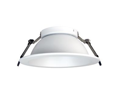 RECESSED ARCHITECTURAL DOWNLIGHT REFLECTOR, 8" ROUND, WHITE REFLECTOR ...