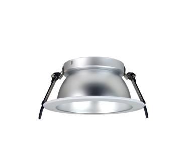 RECESSED ARCHITECTURAL DOWNLIGHT REFLECTOR, 6" ROUND, MATTE SILVER ...