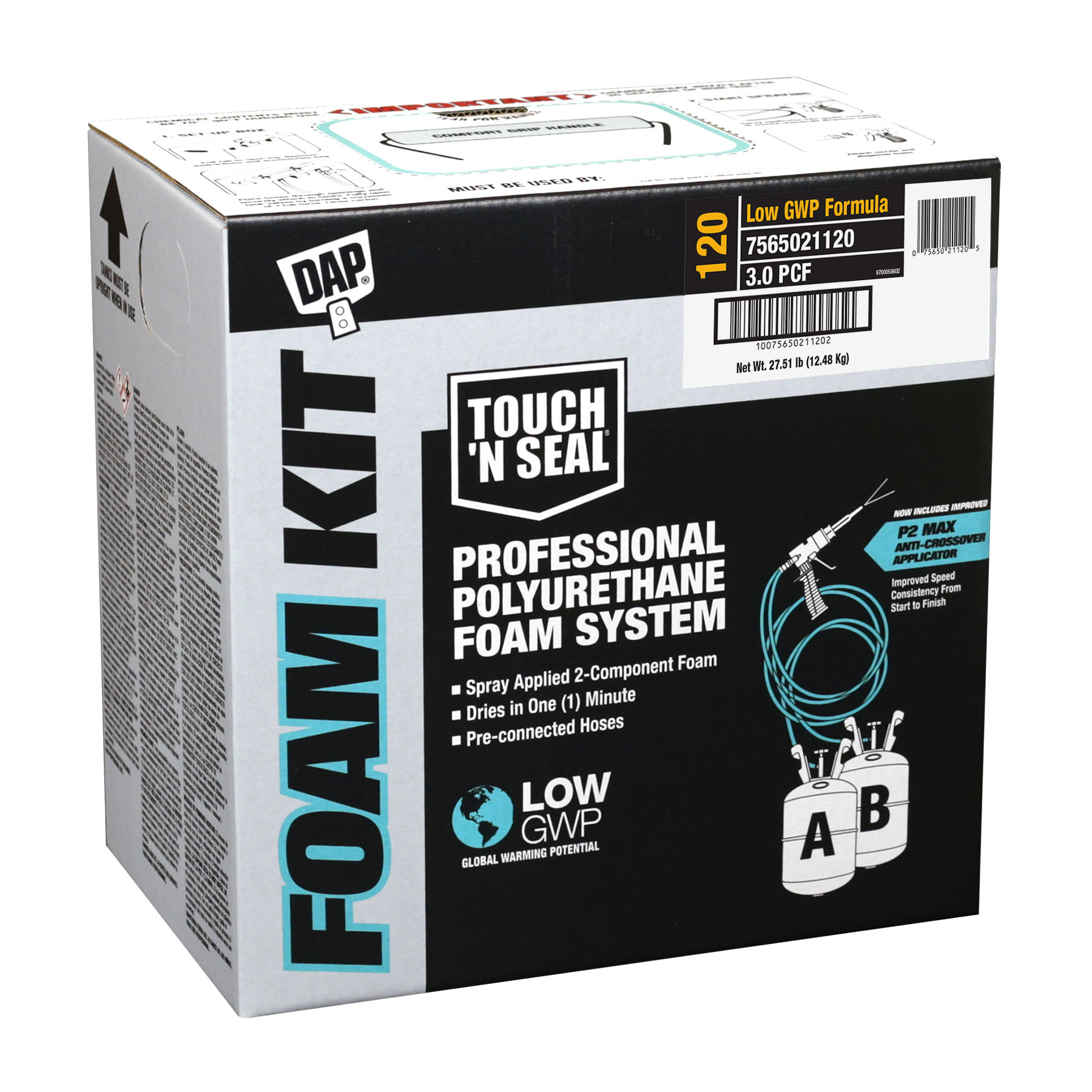 DAP® Touch 'n Seal Low GWP Foam Kit 3.0 PCF FR 75650 21120