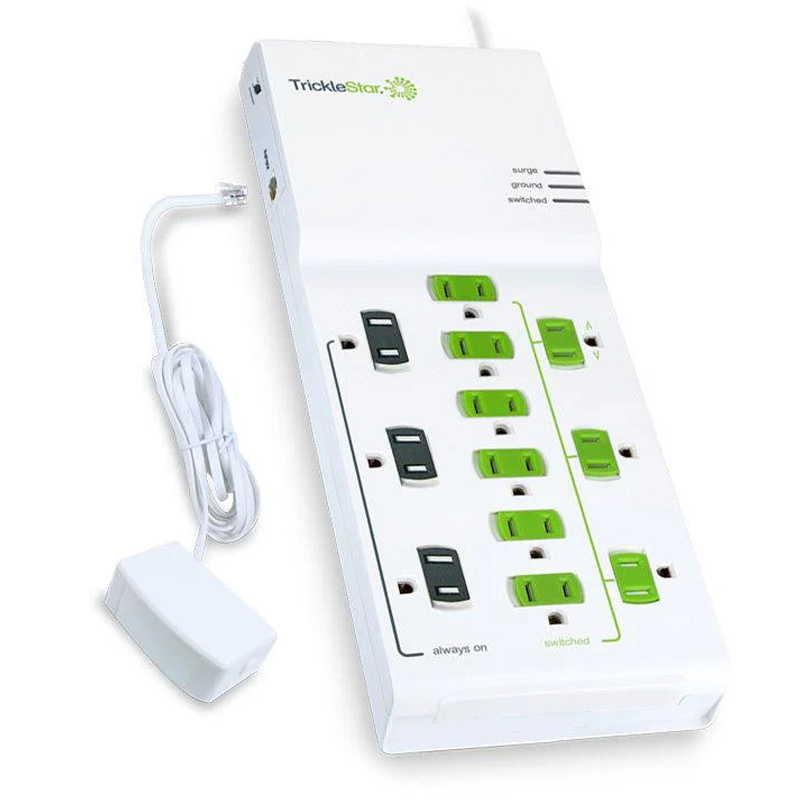 TrickleStar 12 Outlet SensorClick™ Advanced PowerTap with Motion Sensor ...