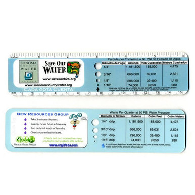Custom NRG Water Ruler Drip Gauge WR-060-C