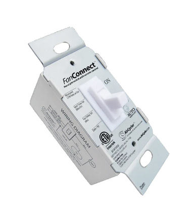 AirCycler Ventilation Control FanConnect™ Toggle Switch AC-FCS