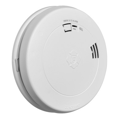 BRK First Alert 10-Year Battery 2-in-1 Smoke & Co Alarm With Voice ...