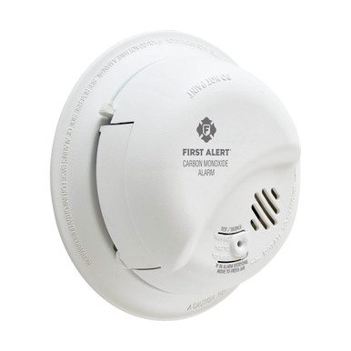 BRK First Alert Hardwired Interconnectable 10 Year CO Alarm With ...