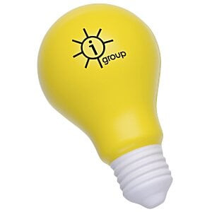 Custom LED Lightbulb Stress Balls- Min Quantity of 250
