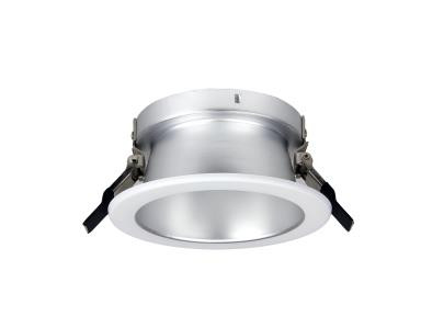 RECESSED ARCHITECTURAL DOWNLIGHT REFLECTOR, 4" ROUND, MATTE SILVER ...