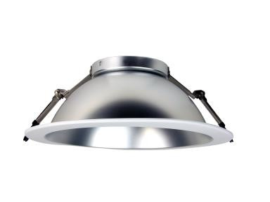 RECESSED ARCHITECTURAL DOWNLIGHT REFLECTOR, 10" ROUND, MATTE SILVER ...