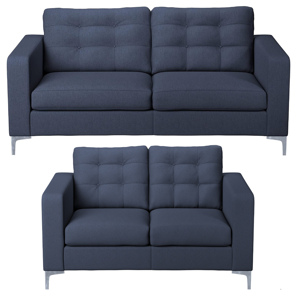 The Boxed Hackney Fabric Sofa Suite | The Online Sofa Shop