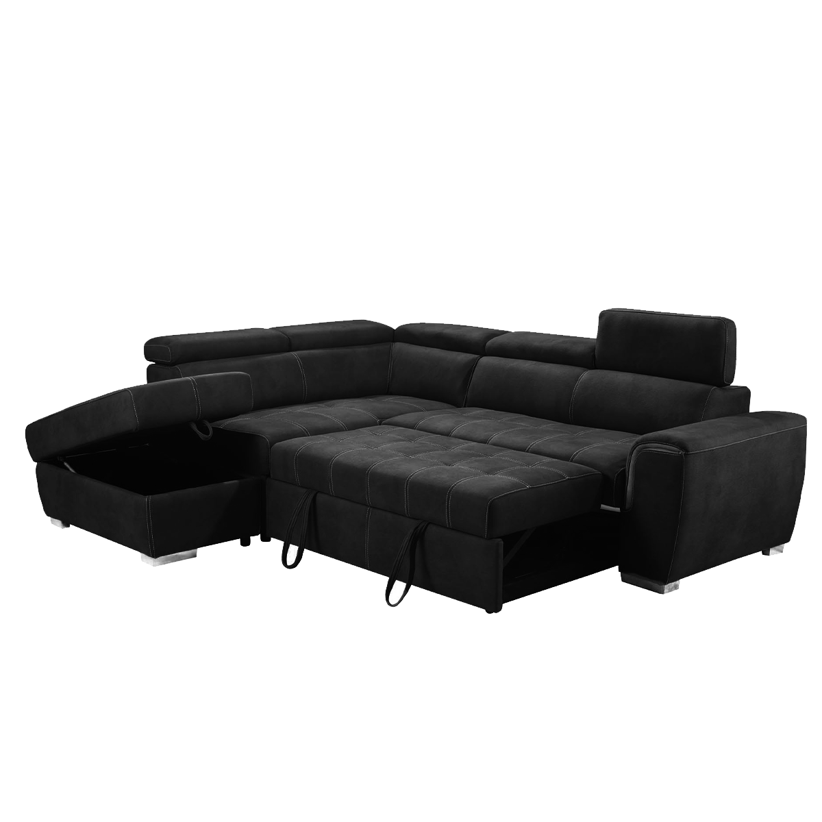 Left facing sectional sleeper sofa store