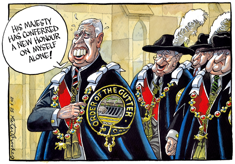 40395574-Prince Andrew "His Majesty has conferred a new honour on ...