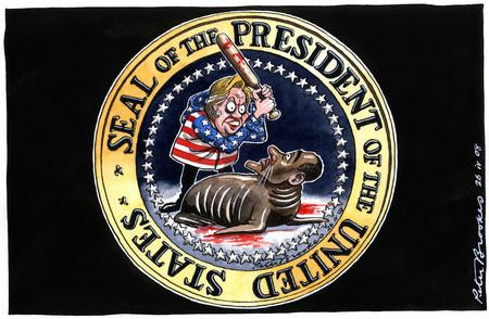 26435488-Peter Brookes cartoon used in The Times dated 26. 04. 2008 ...