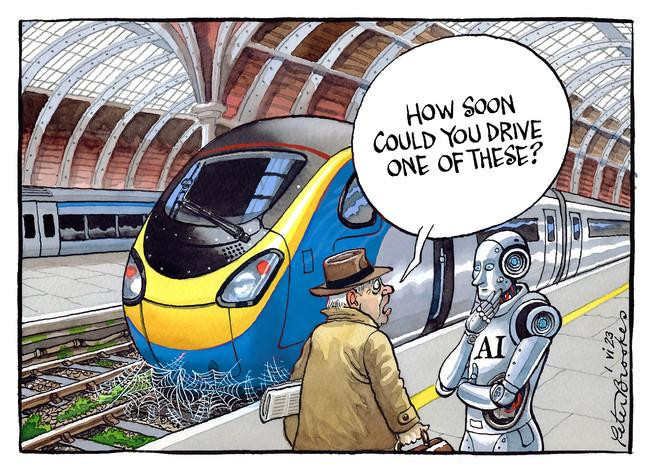 39722593-Peter Brookes cartoon for The Times 01. 06. 2023. How soon ...