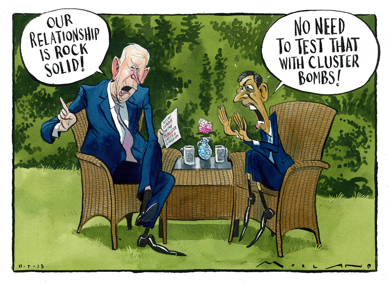 39820694-Morton Morland cartoon for The Times - Joe Biden and Rishi ...