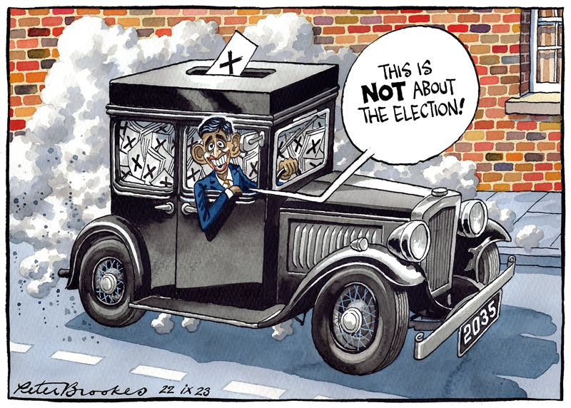 39863934-Peter Brookes Cartoon 22.09.2023 This is NOT about the ...