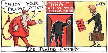 27731502-Chris Duggan cartoon - The Divine Comedy - The Times | Newsprints