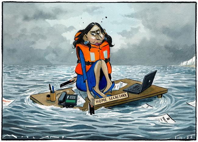 39601708-Suella Braverman cartoon for The Times Morten Morland 01. 11 ...