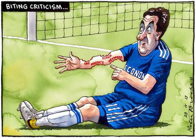 26435605-Peter Brookes cartoon Biting Criticism showing George Osborne ...