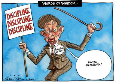 26436307-Peter Brookes cartoon for The Times. Education Secretary ...