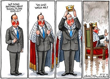 26436083-Peter Brookes cartoon featuring David Cameron getting dressed ...