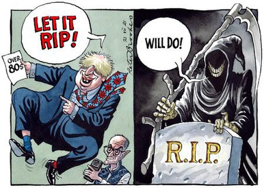 39058880-Boris Johnson Let it rip! Death Will do! 21. 07. 2021 - The ...