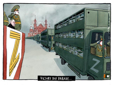 39712103-Victory Day Parade . . . . . . Morten Morland Cartoon 09. 05 ...