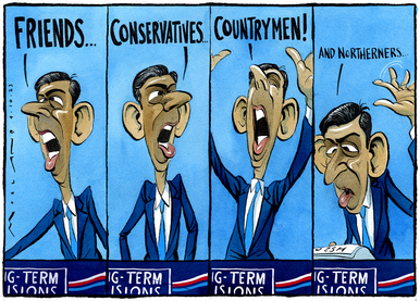 39870274-Conservative Party Conference 2023 HS2 Rishi Sunak. The Times ...