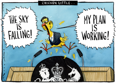 39969851-CHICKEN LITTLE... The Sky is Falling! My Plan is Working ...