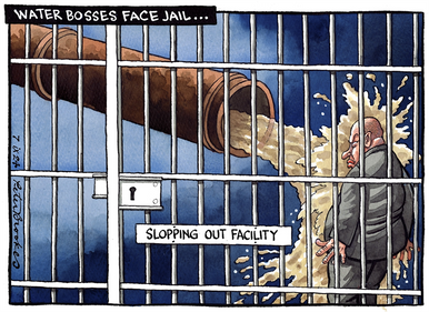 40032630-water bosses face jail, slopping out. The Times cartoon Peter ...