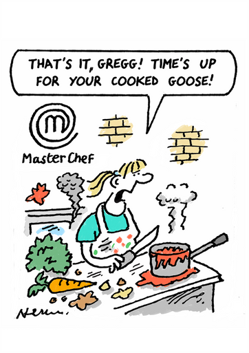 40074114-thats it Gregg Your Goose is cooked - The Times | Newsprints