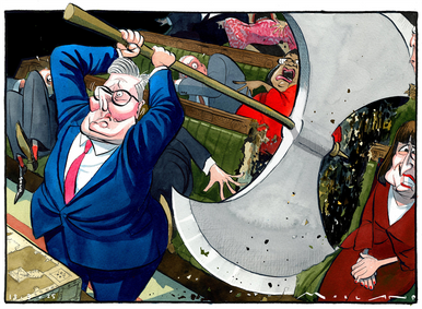 40111746-Keir Starmer with an axe. NINTCHDBPICT000980609790 ...