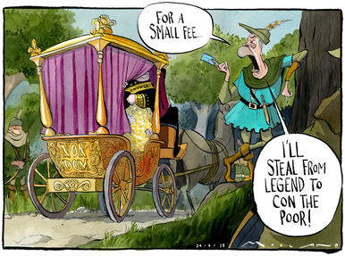 40344575-The Times cartoon 24.06.2025 Nigel Farage Non Dom tax, Robin ...
