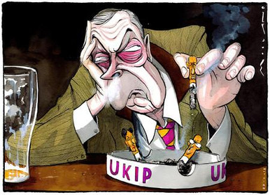 35892002-UKIP Nigel Farage cartoon. - The Times | Newsprints