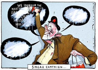 36709076-Morten Morland cartoon. Jeremy Corbyn, Smear Campaign - The ...