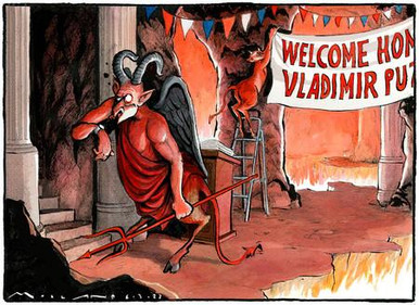 39369579-The Devil Welcome Home Vladimir Putin - The Times | Newsprints