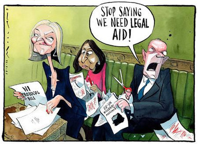 39494571-Morland cartoon 28. 06. 22 The Times cartoon Legal Aid Strikes ...
